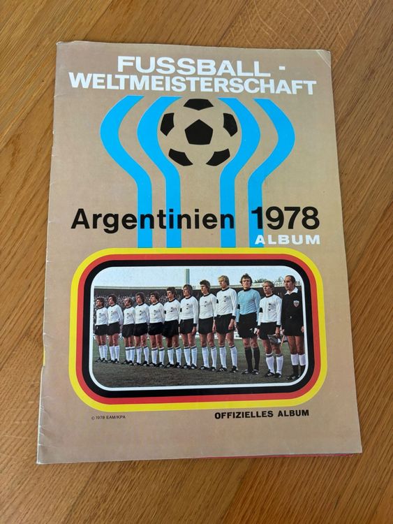 Americana Fussball Wm 1978 + Bergmann Album Fussball Wm74 | Kaufen Auf 