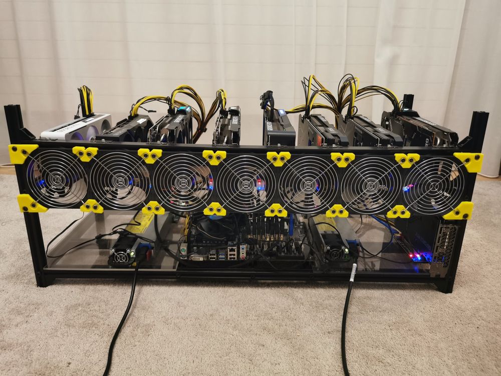 2 X Mining Rig Nvidia (14 GPUs) serie 40 und 30, RTX 4090 (Defekt) in ...