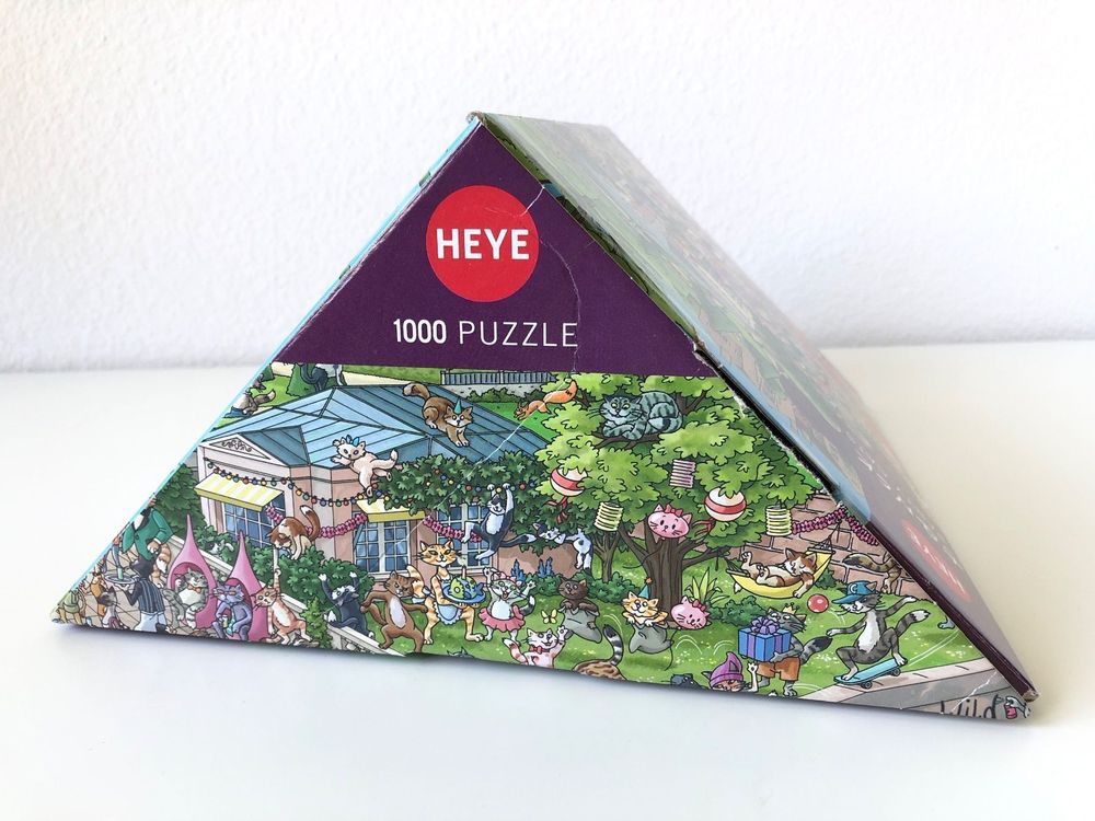 Heye Puzzle: Birgit Tanck - Party Cats (1000 Teile) | Kaufen auf Ricardo