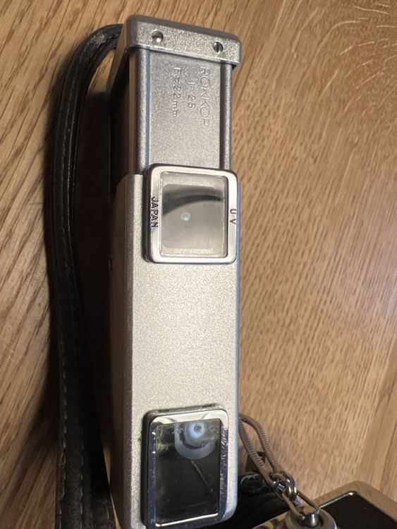 Minolta 16 MG-S mit Etui / Minolta 16 (Defekt) in Basel für CHF 30 ...