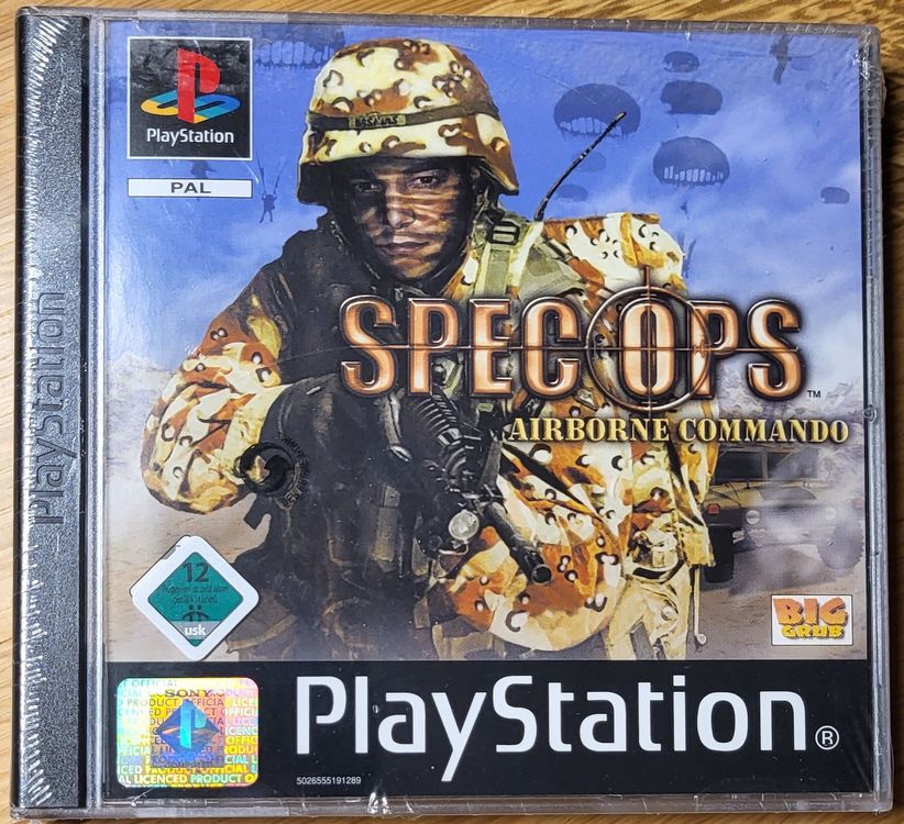 Spec Ops: Airborne Commando für PS1 PAL (sealed) | Kaufen auf Ricardo