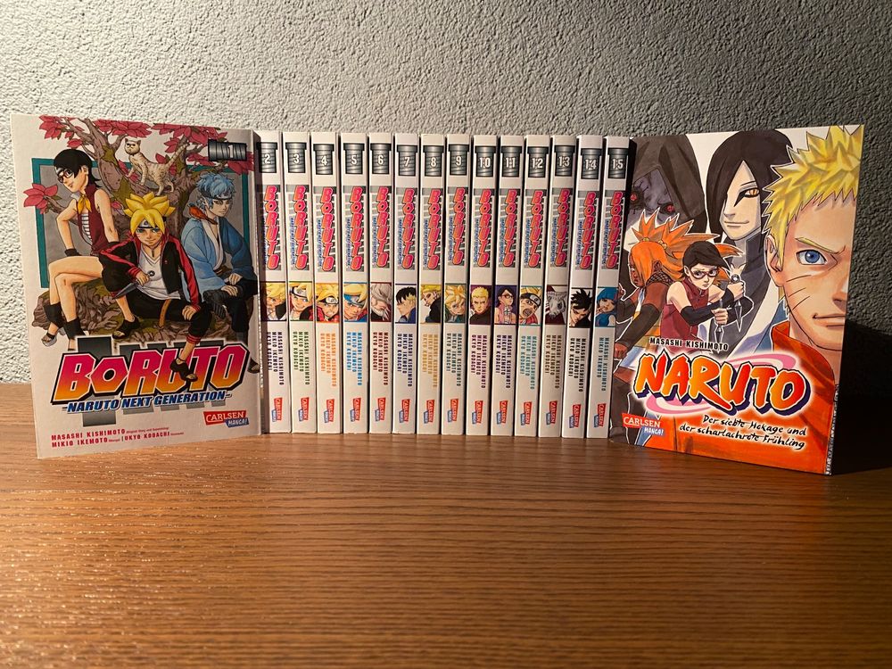 Boruto Manga Band 1-15 (Gebraucht) in Jonen für CHF 75 – mit Lieferung ...
