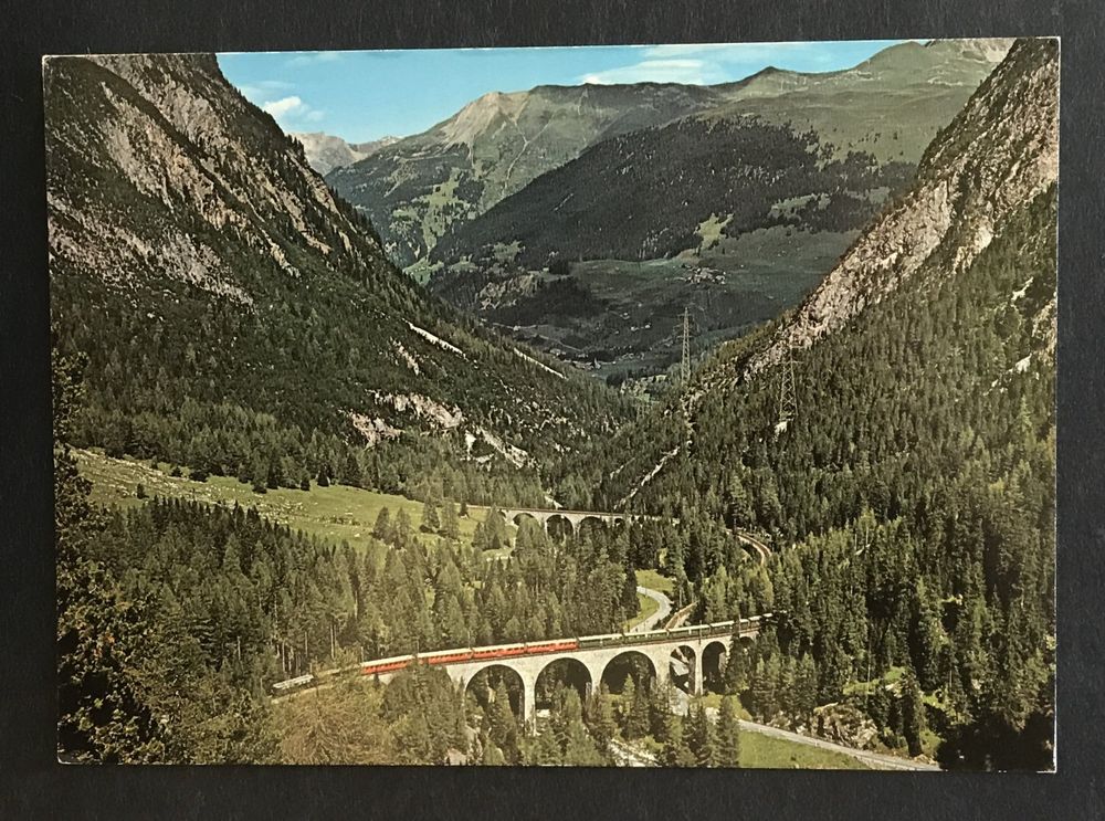 ALTE ANSICHTSKARTE RHÄTISCHE BAHN | Kaufen auf Ricardo
