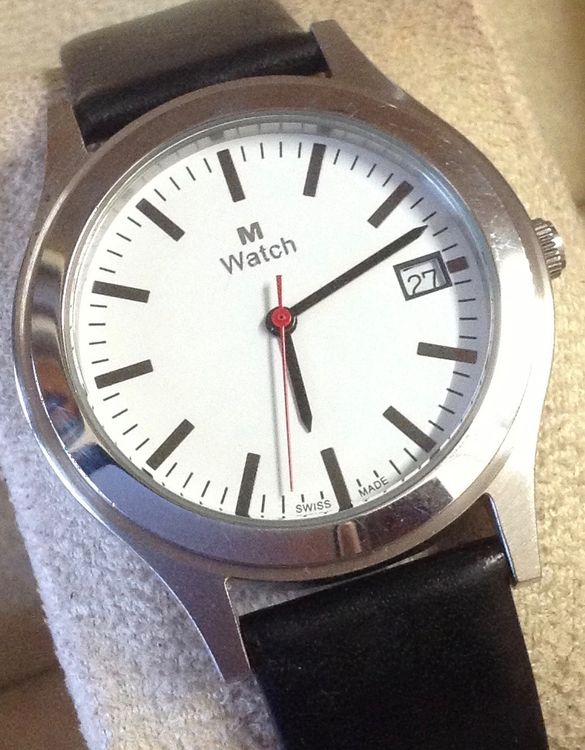 M-WATCH swiss-made Herrenuhr ( Quartz / 38 mm ) (Gebraucht) in ...