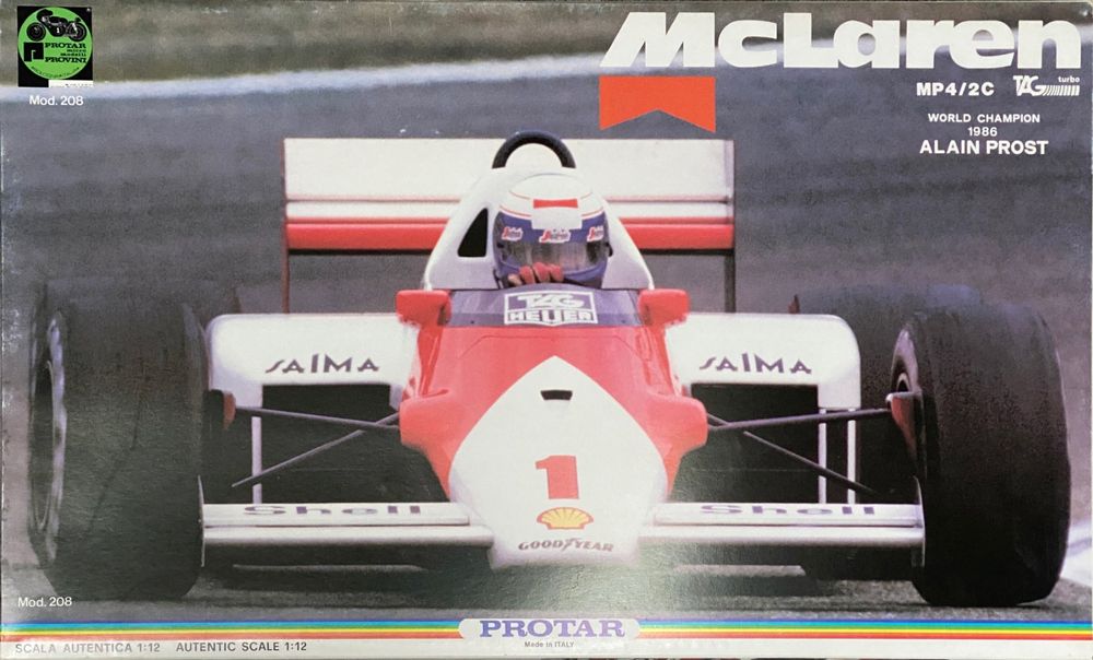 McLaren MP4/2C Modellbausatz 1:12 von Protar | Kaufen auf Ricardo