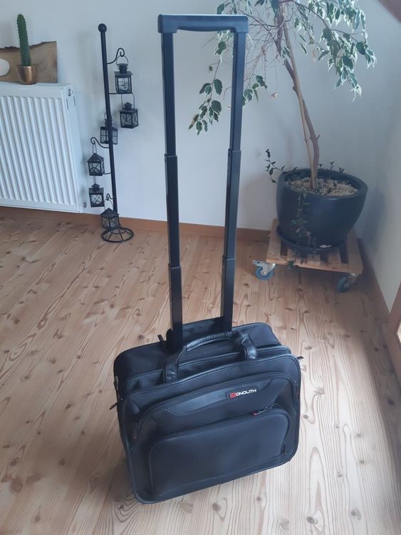 Rollkoffer: MONOLITH Business Trolley Deluxe, Nylon | Kaufen auf Ricardo