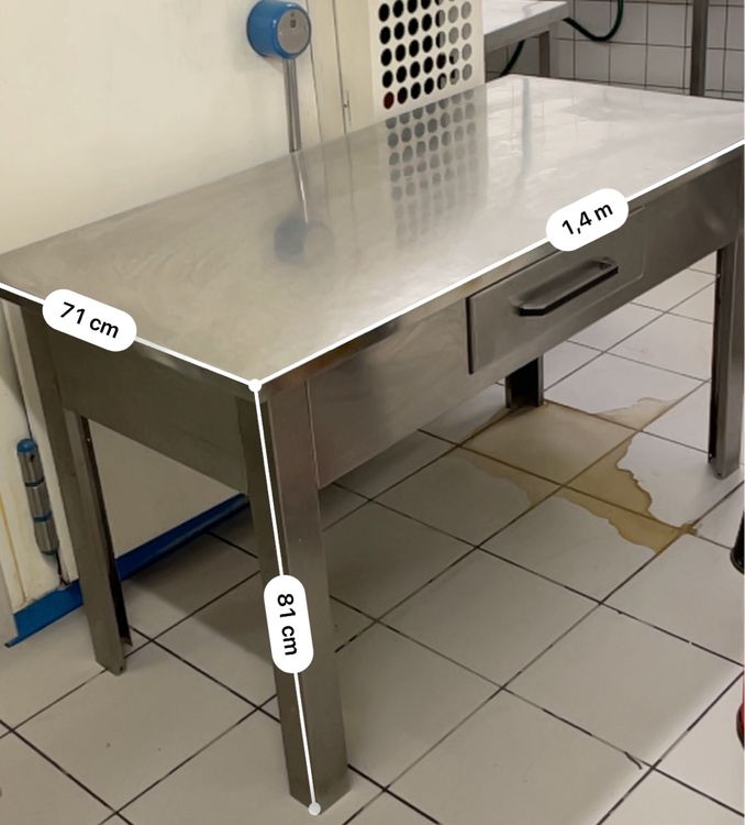 Table inox plan de travail | Kaufen auf Ricardo