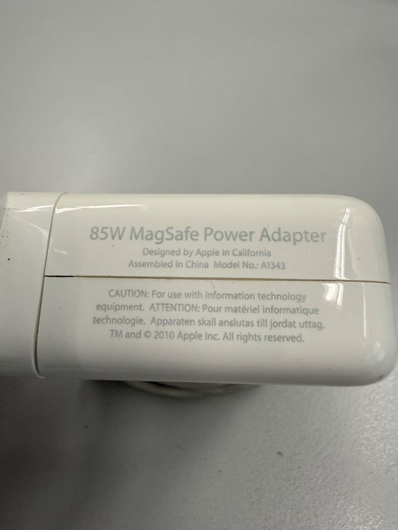 Apple Apple Adaptateur secteur MagSafe 85W Model A1343 (D'occasion) à ...
