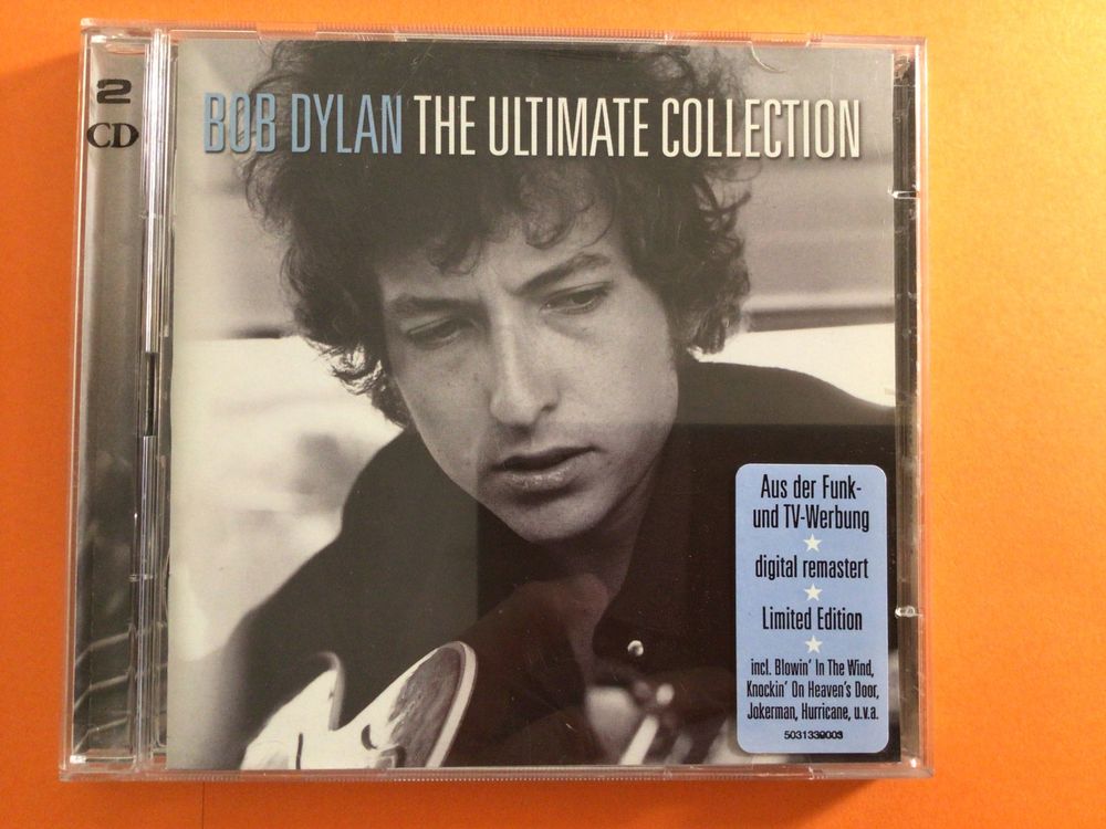 BOB DYLAN, The Ultimate Collection, 2 CDs 2001 (Gebraucht) in Steinach ...