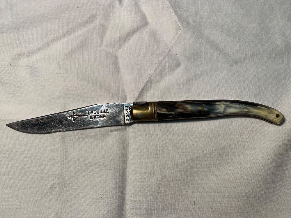 Vintage Laguiole G. David Messer (Gebraucht) in Ins für CHF 60 – mit ...