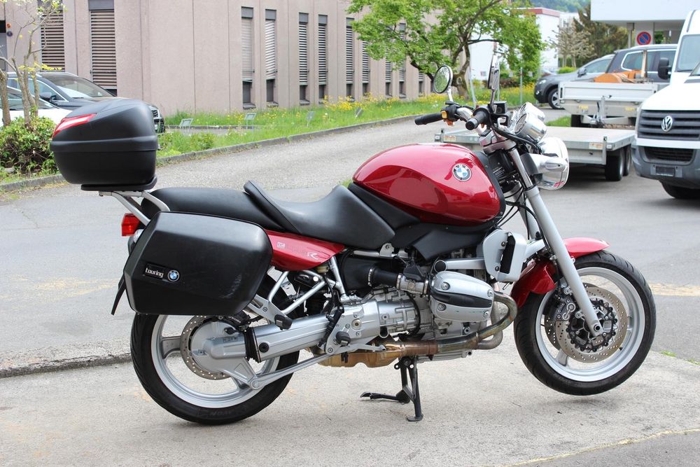 BMW R1100R - mit Topcase und Seitenkoffern | Kaufen auf Ricardo