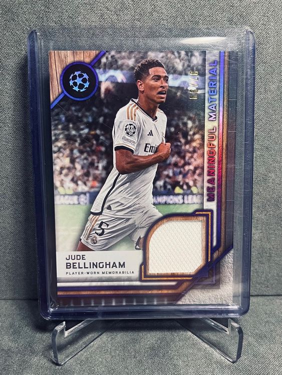 2023-24 Topps Museum UEFA Jude Bellingham /99 Player Worn (Gebraucht ...