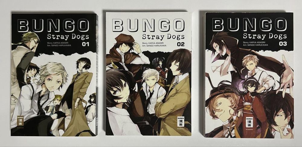 Bungo Stray Dogs, Band 1-3, Manga (Gebraucht) in Zürich für CHF 6 – mit ...