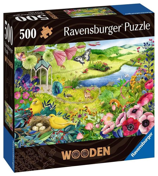 Ravensburger Wooden Puzzle 500 Teile Nature Garden | Kaufen auf Ricardo