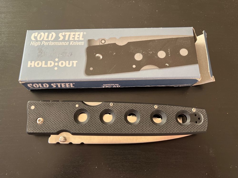 Messer, cold steel, hold out xl serrated | Kaufen auf Ricardo