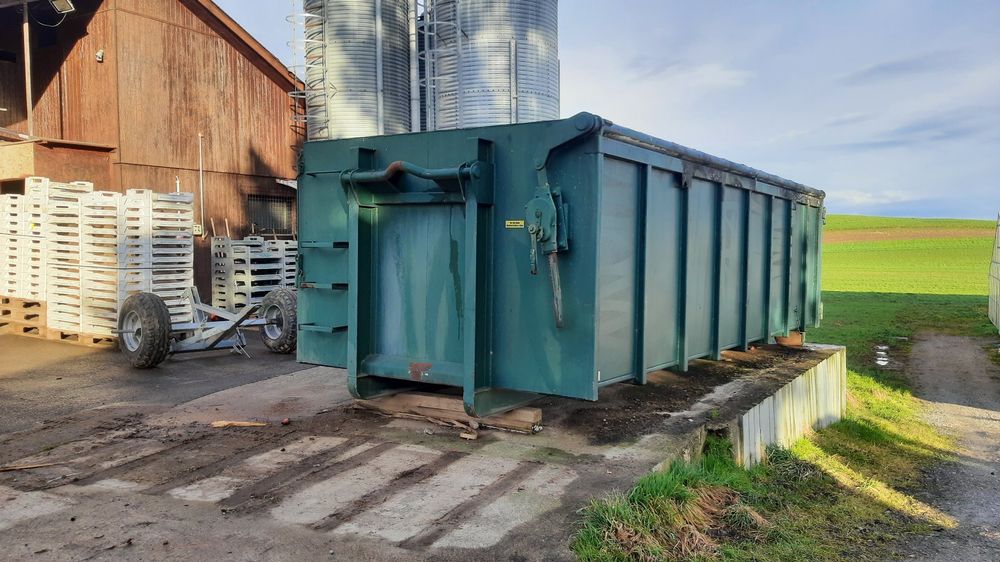 Abroll-Container, Mulde ca. 21.6 m³ mit Deckel | Kaufen auf Ricardo