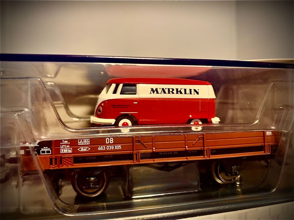 RC Modell Carson VW T1 Bus mit Niederbordwagen M 1:87 (Neu und ...