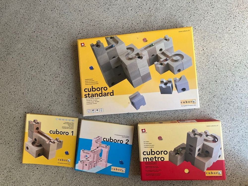 Cuboro Set standard und metro (Gebraucht) in Zürich für CHF 22 – mit ...