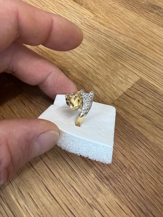 Antik Ring Gold (ohne Stempel, wir haben prüfen aus 18k, 10g (Gebraucht ...