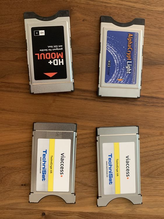 4 CI Sat-Module für digitales Fernsehen, gebraucht (Gebraucht) in ...