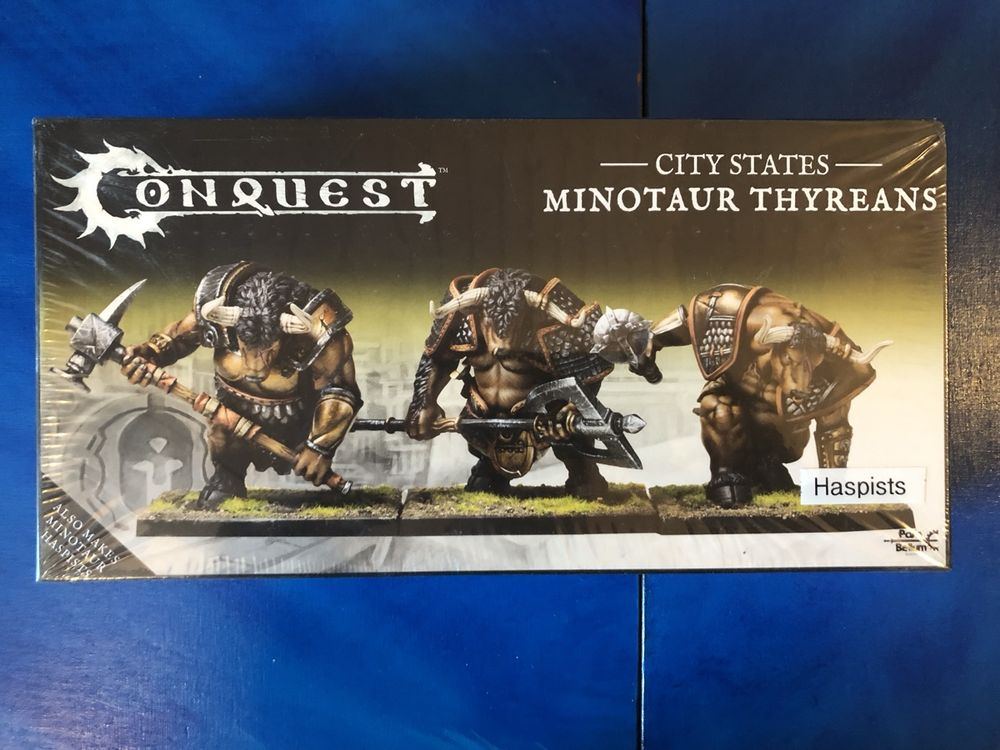 Conquest City States Minotaur Thyreans kein Warhammer (Neu und ...