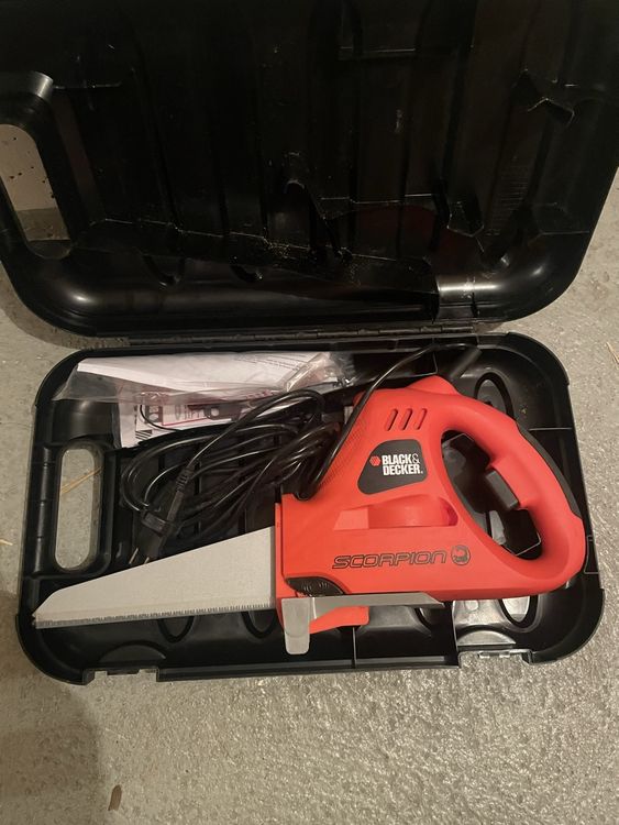 BLACK + DECKER KS890ECN Skorpion Säge 400W 240V Neuwertig (Neu (gemäss ...