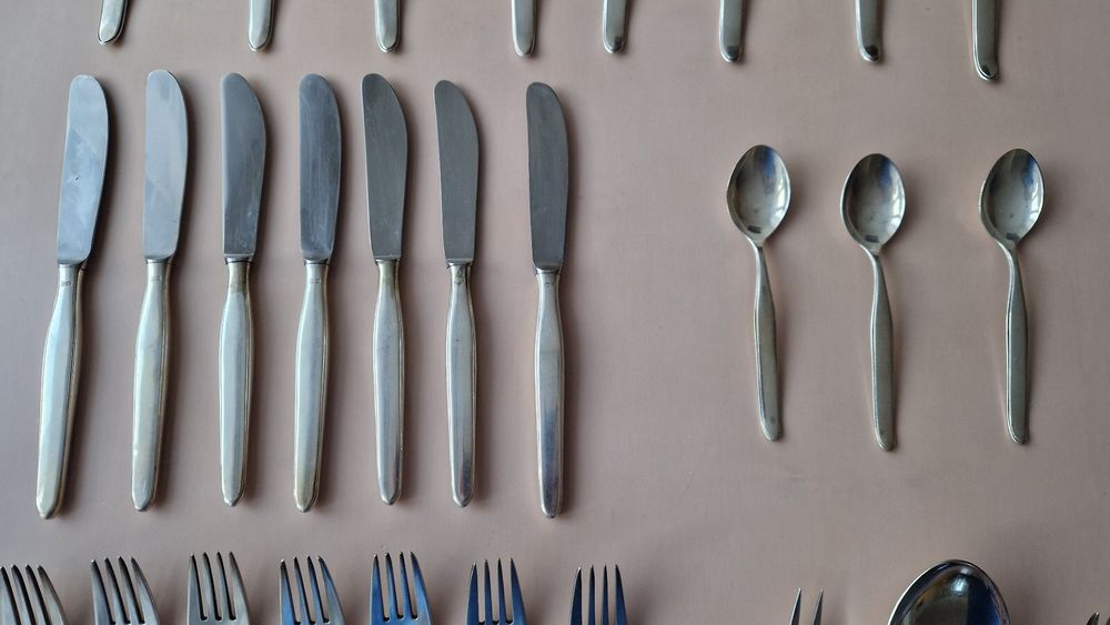Silber - Besteckset Wellner 90 / 52-Teilig - Tafelsilber (Gebraucht) in Winterthur für CHF 65 ...