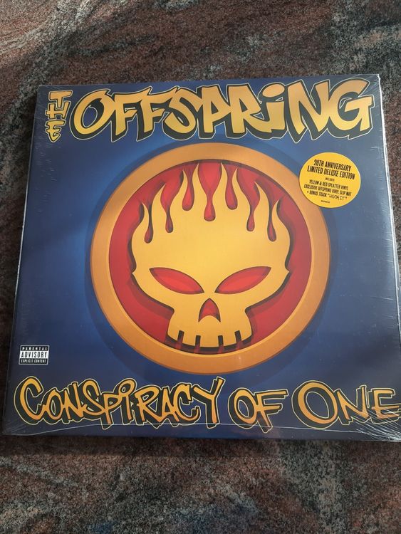 The Offspring - Conspiracy of one - lim. red splatter Vinyl | Kaufen ...