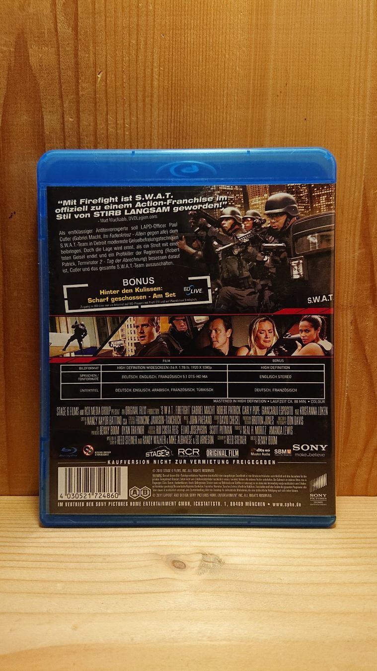 S.W.A.T. FIREFIGHT Blu-Ray (Gebraucht) in Wilderswil für CHF 2.5 – mit Lieferung auf Ricardo kaufen