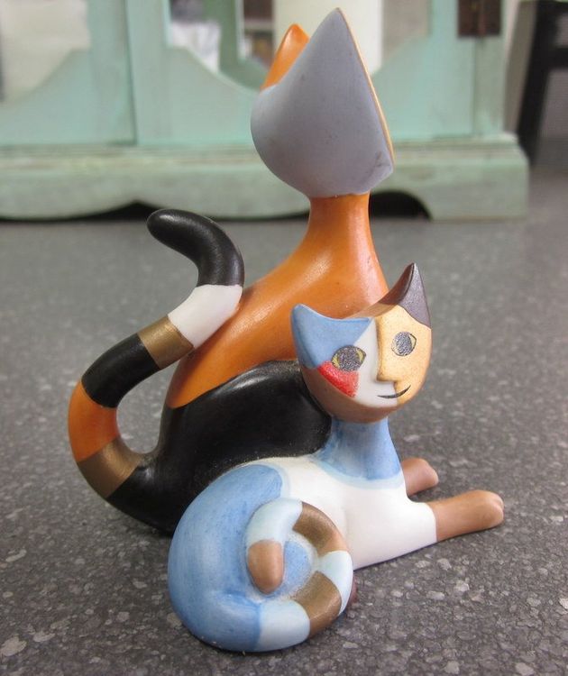 Goebel Figur Katzen "Amico E Amica", Rosina Wachtmeister | Kaufen auf Ricardo