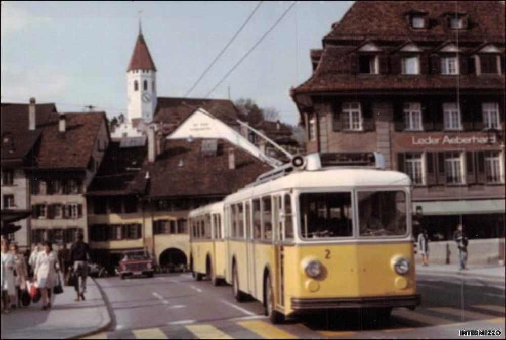 Thun // Trolley Bus 5 // ca. 1955-60 (Gebraucht) in Basel für CHF 12 ...