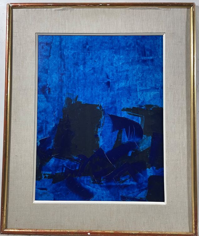 Francis Bott (1904-1998) grosses Gemälde (Gebraucht) in Root für CHF 529 – mit Lieferung auf ...