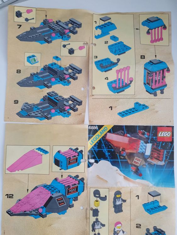 Lego 6886 Galactic Peace Keeper (1989) - Schöne Rarität (Gebraucht) in ...