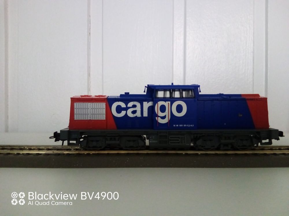 Diesel BR203 CFF Cargo Digital ROCO + 3 Wagons NEUF!!! (Neu (gemäss ...