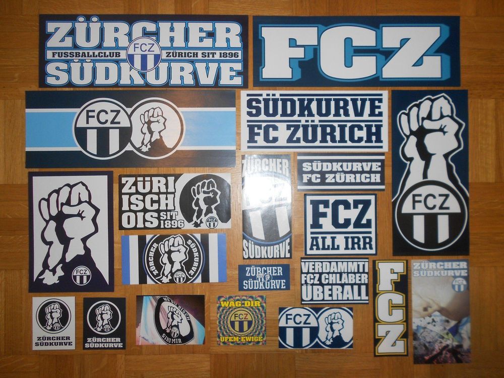 FC ZÜRICH FCZ SÜDKURVE AUFKLEBER STICKER (Neu (gemäss Beschreibung)) in ...