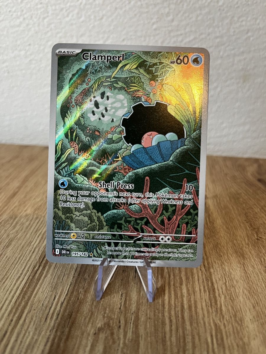 Pokemon Clamperl Full Art - Top Zustand (englisch) (Neu (gemäss ...