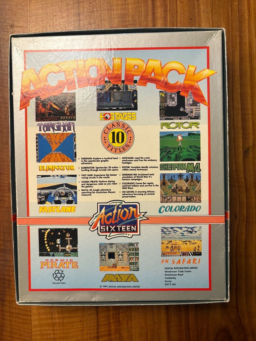 Amiga Spiel: Action Pack (Action Sixteen) (Gebraucht) in Niederhasli ...