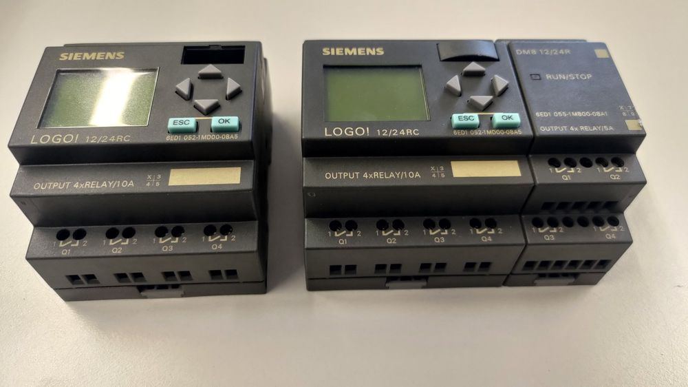 2x Siemens Logo 12/24RC + DM8 12/24R | Kaufen auf Ricardo