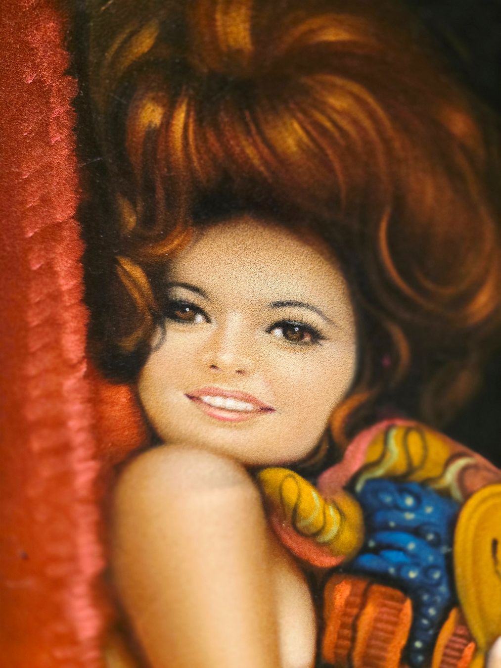 Vintage Pin-up Ölbild – signiert „Valerie“ Akt 60er/70er (Gebraucht) in ...