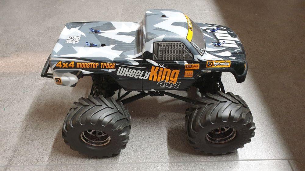 HPI Wheely King 4x4 inkl. Akku, Fernsteuerung und Ladegerät | Kaufen ...