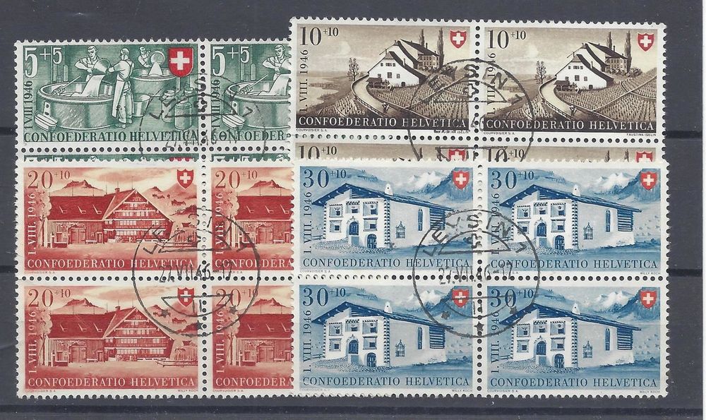 1946 : PP Serie im VB - Leysin KP 150.- (Gebraucht) in für CHF 24 – mit Lieferung auf Ricardo kaufen