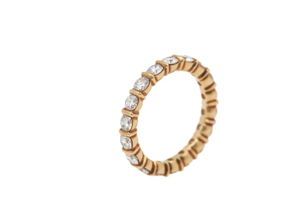 Alliance Ring mit 18 Brillanten ca. 1.98ct 18K Gr. 52 *S4471 (Gebraucht ...