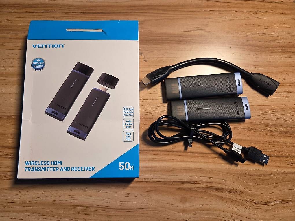 Vention Wireless HDMI Transmitter and Receiver (Blue) (Gebraucht) in ...