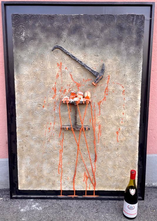 Grosse Interessante 3D Mischtechnik Collage | Kaufen auf Ricardo