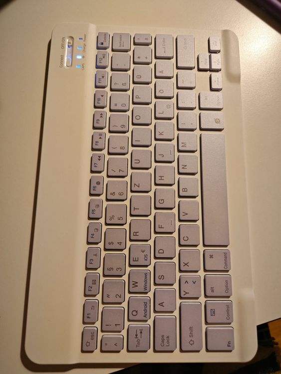 Slim Wireless Keyboard PC Laptop IOS Android Swiss Layout | Kaufen auf ...