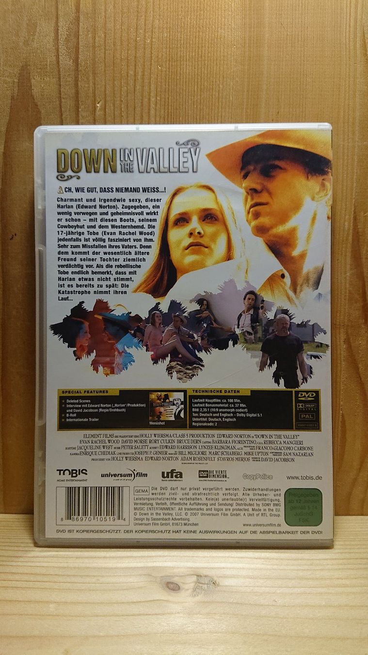 TOWN IN THE VALLEY DVD mit Edward Norton (Gebraucht) in Wilderswil für ...