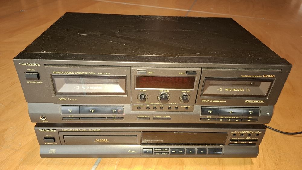 Technics HiFi Klassiker: CD-Player & Tapedeck im Set (Gebraucht) in Watt für CHF 99 – nur ...