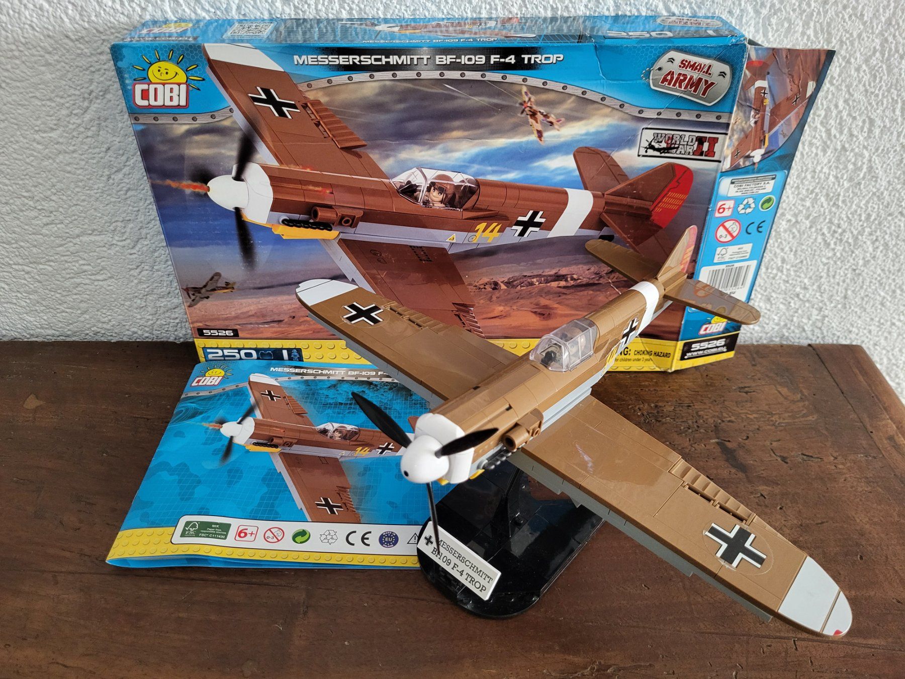 Cobi 5526 Messerschmitt Bf-109F-4 Trop, Jagdflugzeug (Gebraucht) in ...