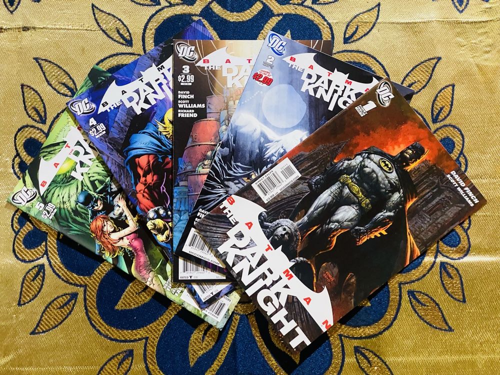 BATMAN / THE DARK NIGHT von David Finch und Scott Williams (Gebraucht ...