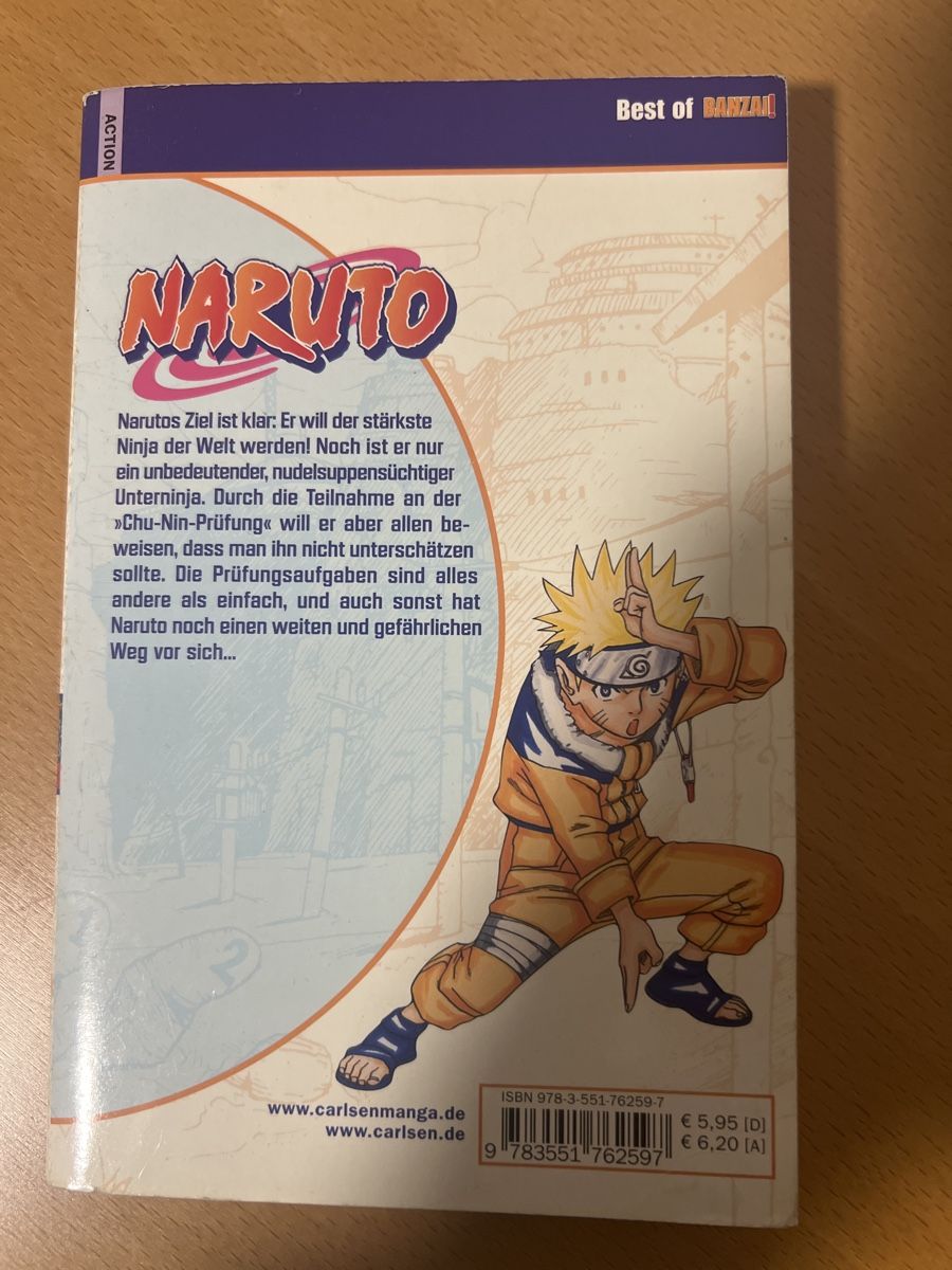 Naruto Manga Band 9 (Gebraucht) in windisch für CHF 5 – mit Lieferung ...